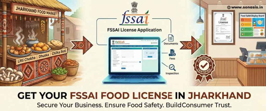 FSSAI registration in Jharkhand